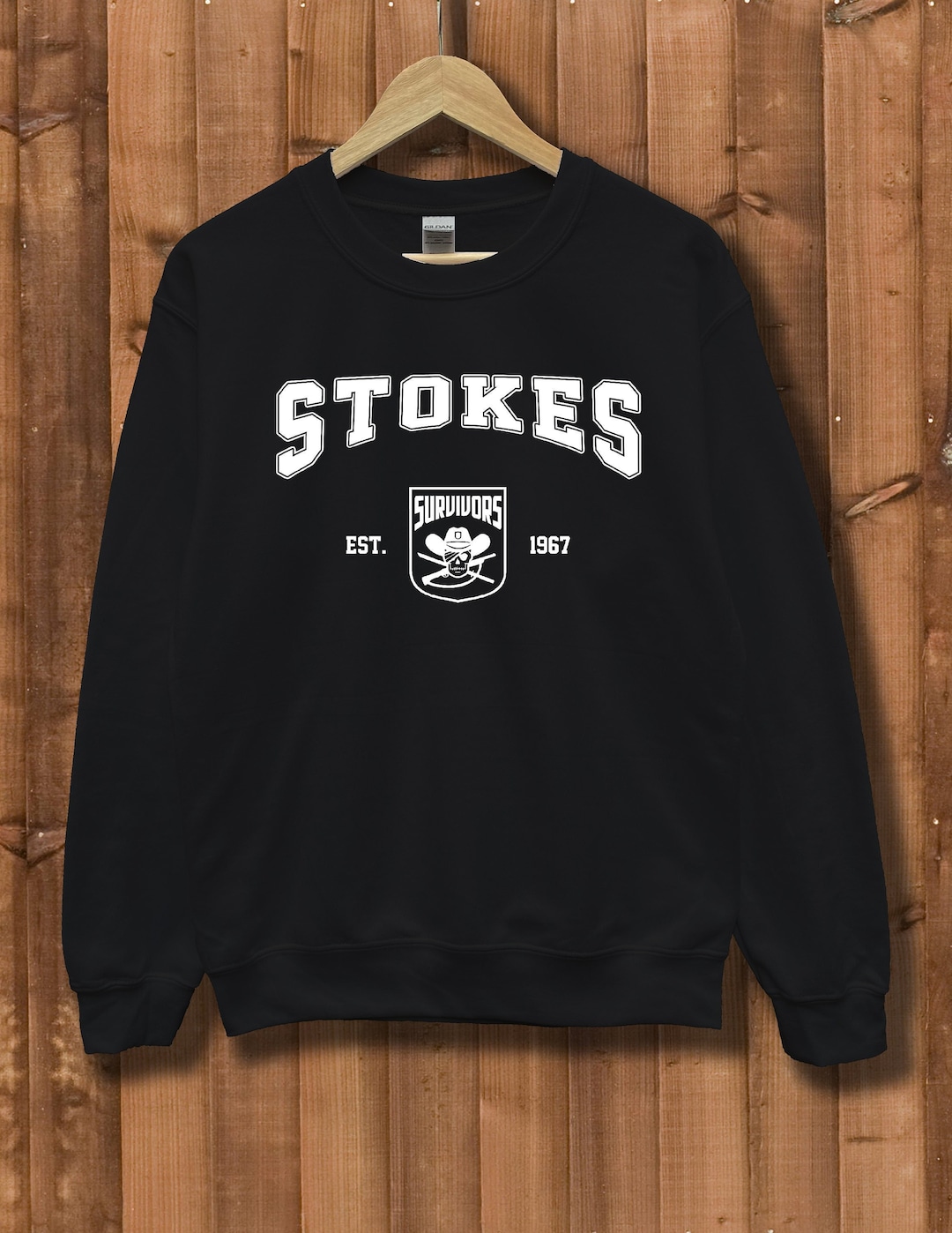 Stokes EST. 1967 Adults Unisex Crew Neck Sweatshirt - Etsy