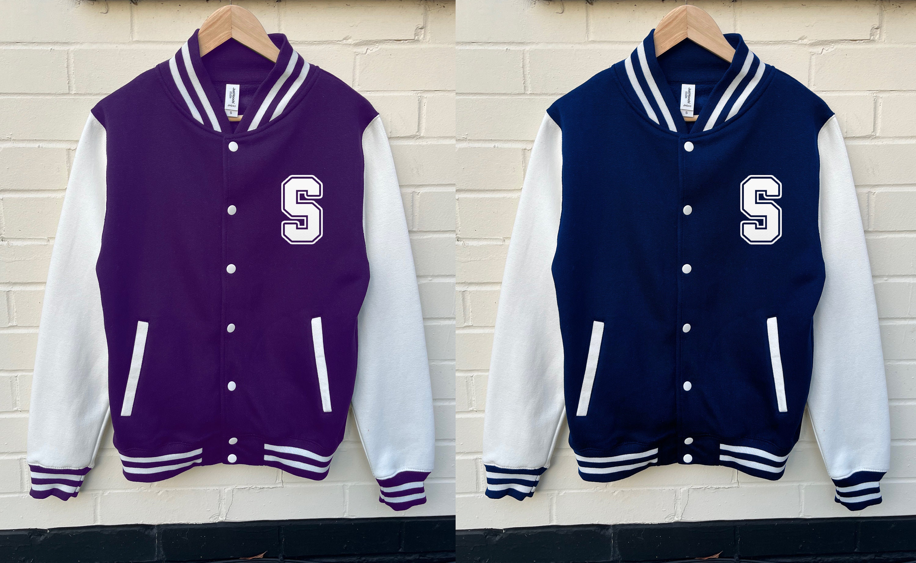 Varsity Style Flocked Letter S Patch Unisex Adults Varsity - Etsy