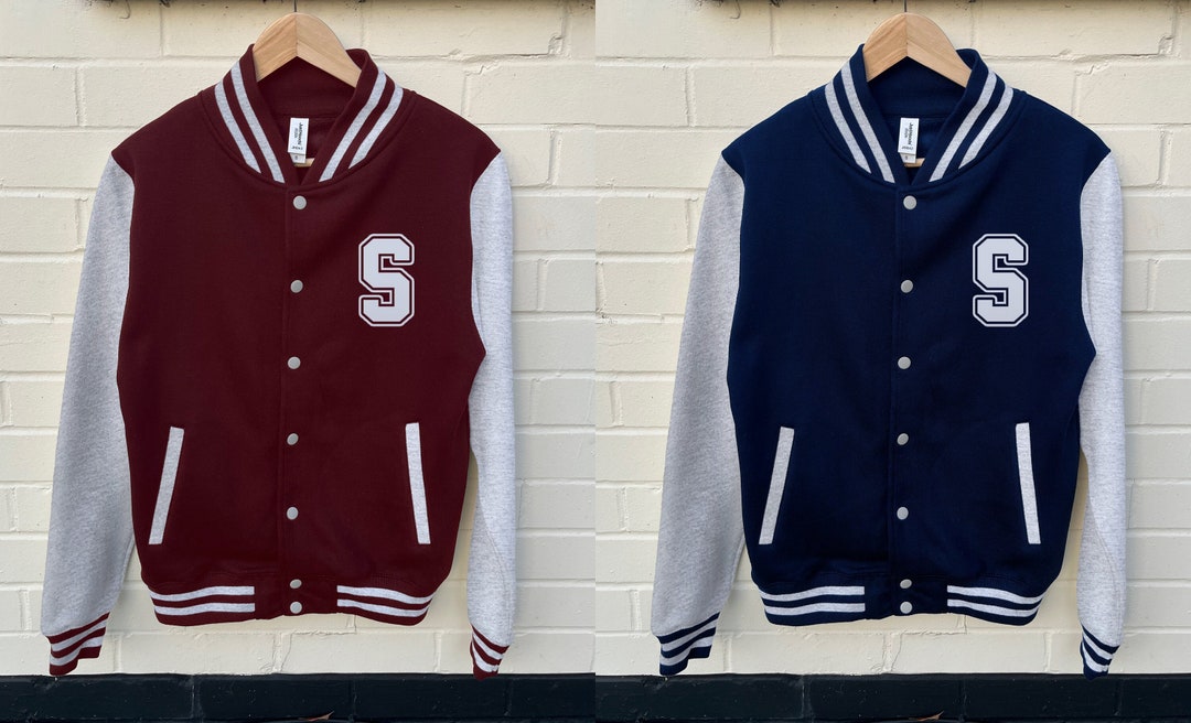 Varsity Style Flocked Letter S Patch Unisex Adults Varsity - Etsy