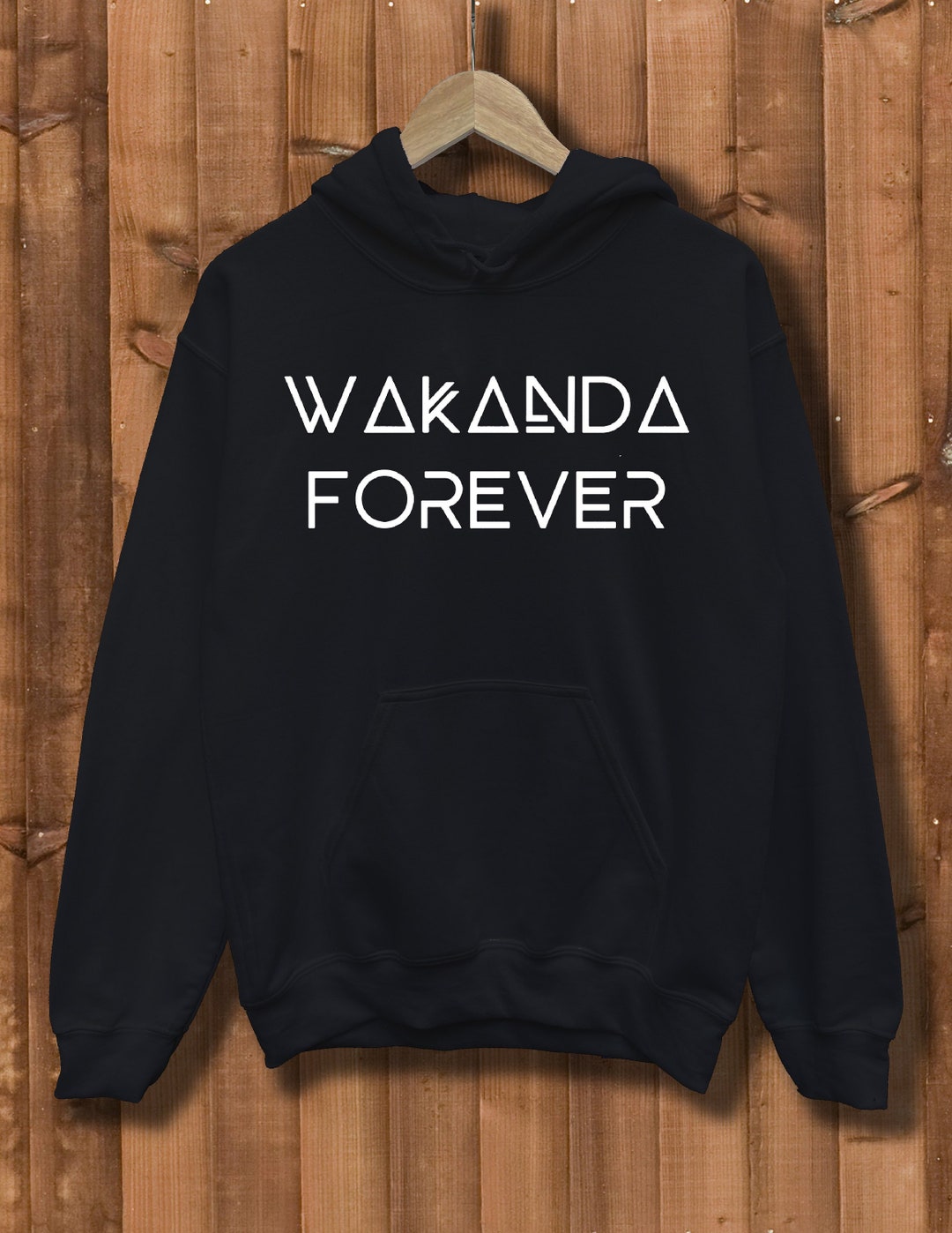 Wakanda Forever Wakandan Text Adults Unisex Pullover Hoodie - Etsy