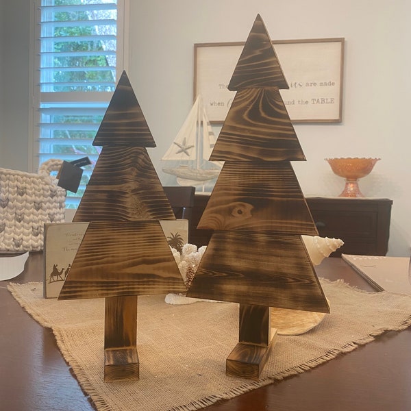 Small Wooden Christmas Tree - Etsy