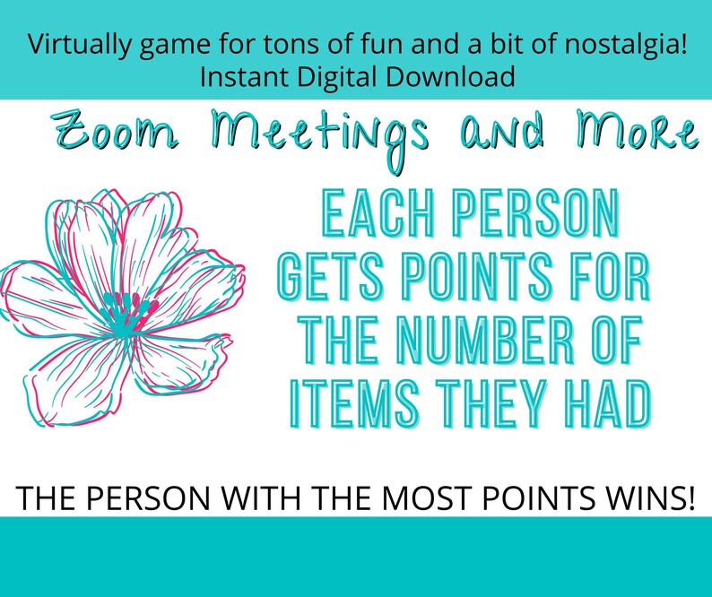 Fun Virtual or in Person Icebreaker Game the Good Ole Days - Etsy