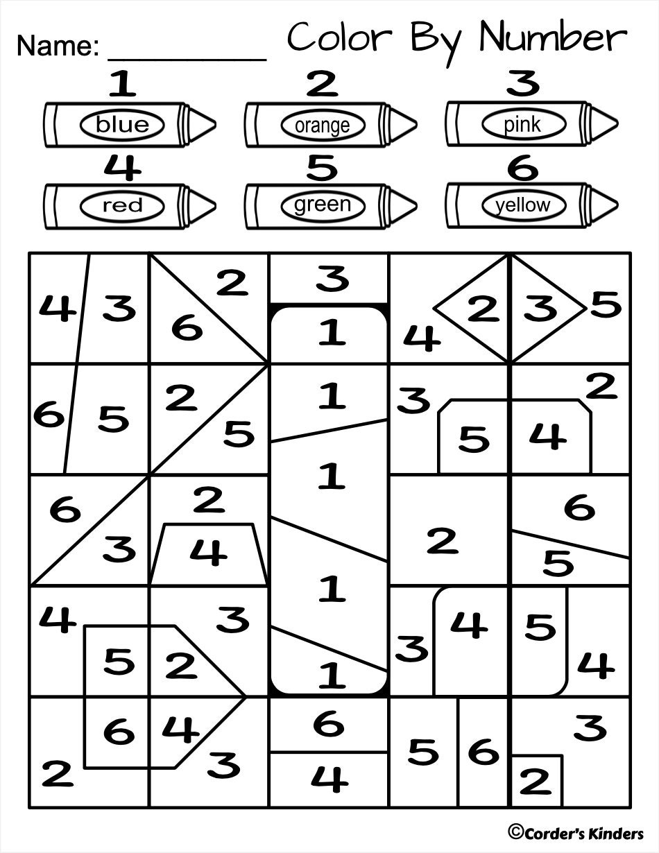 Number Activity Bundle | Number Fluency | Color by Number | Number Mats ...