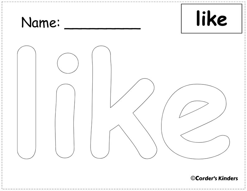 Sight Words Mats | Sight Words Printable Worksheet | Fry Words 1-100 - Etsy