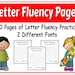 Letter Fluency Sheets | Letter Naming & Sound Practice | Dibels Mclass ...
