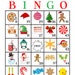 Christmas Bingo Cards, Printable Christmas Bingo Game, 35 Holiday BINGO ...