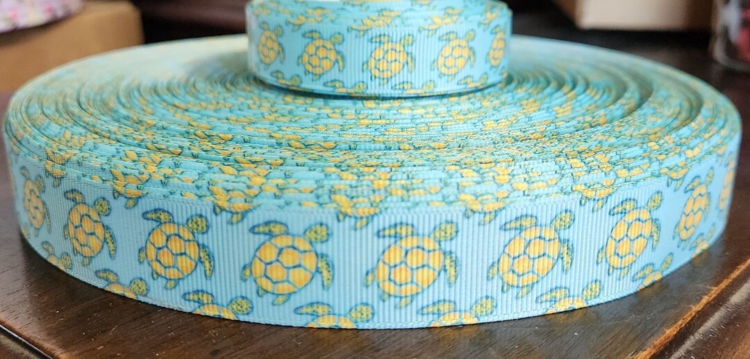 5/8" or 7/8" Sea Turtle Ribbon - Etsy