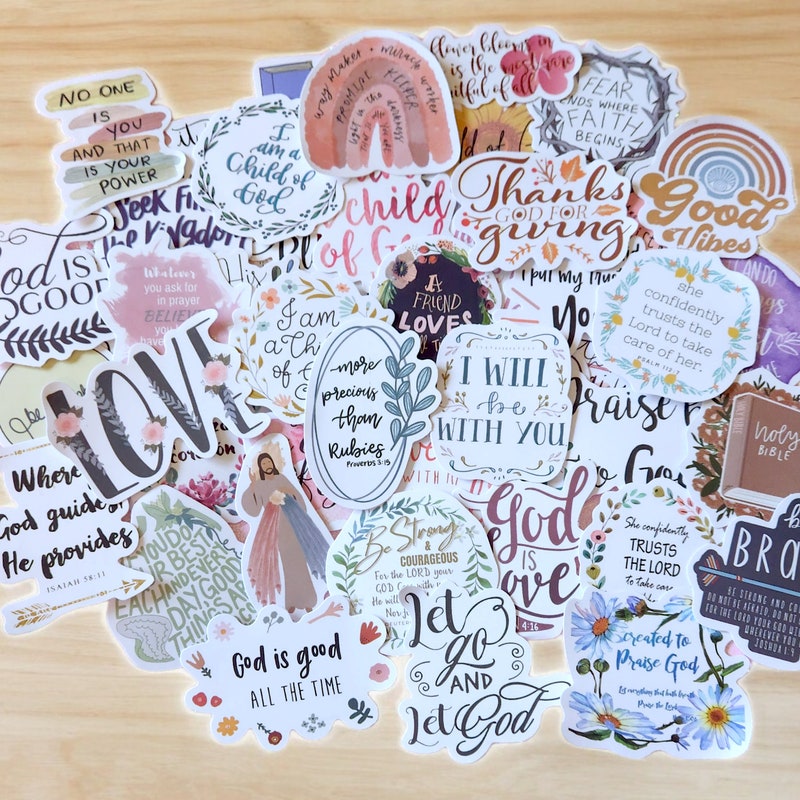 Religious Sticker - Etsy