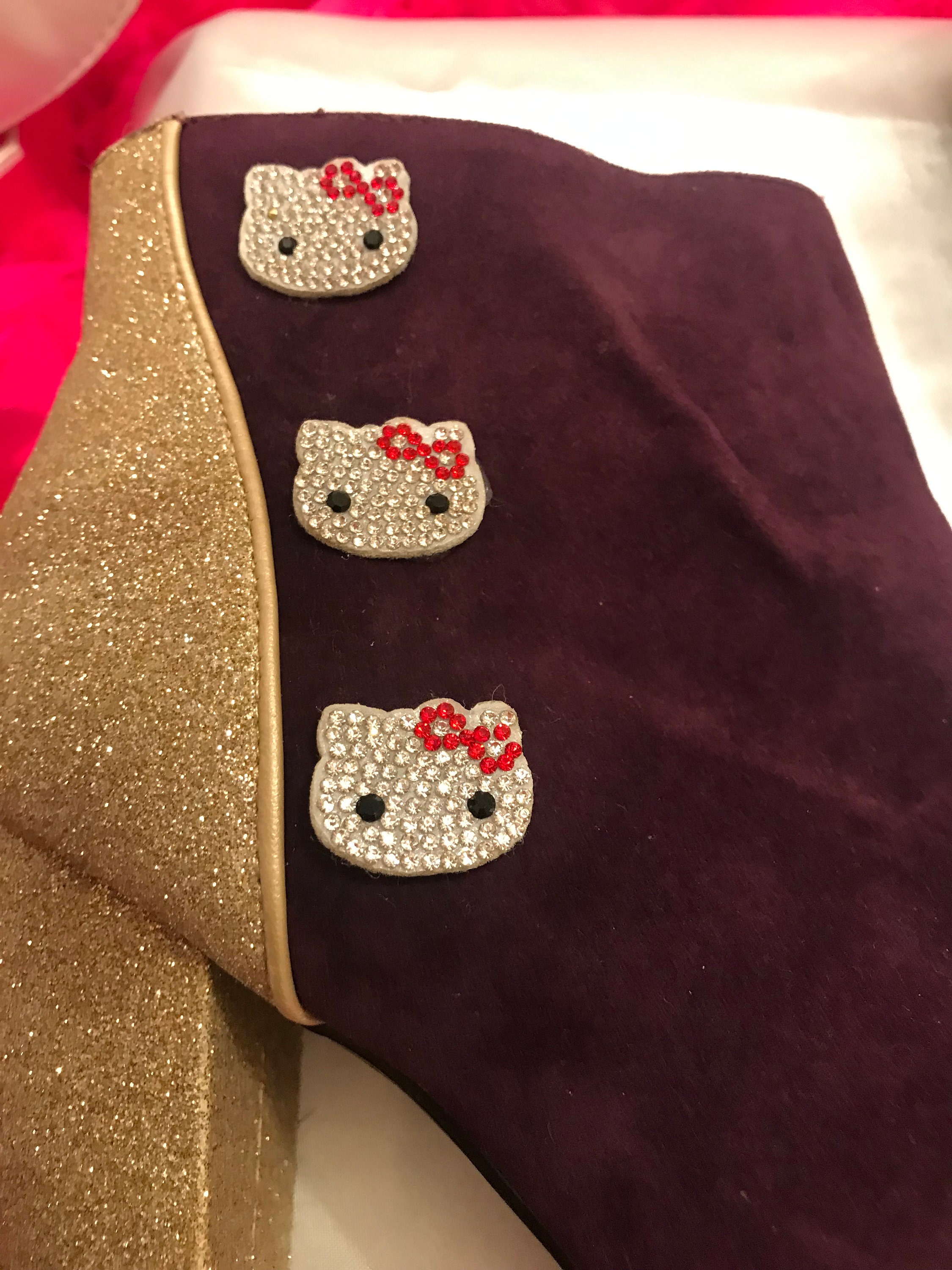Gorgeous Vintage Y2k Custom Hello Kitty Boots - Etsy