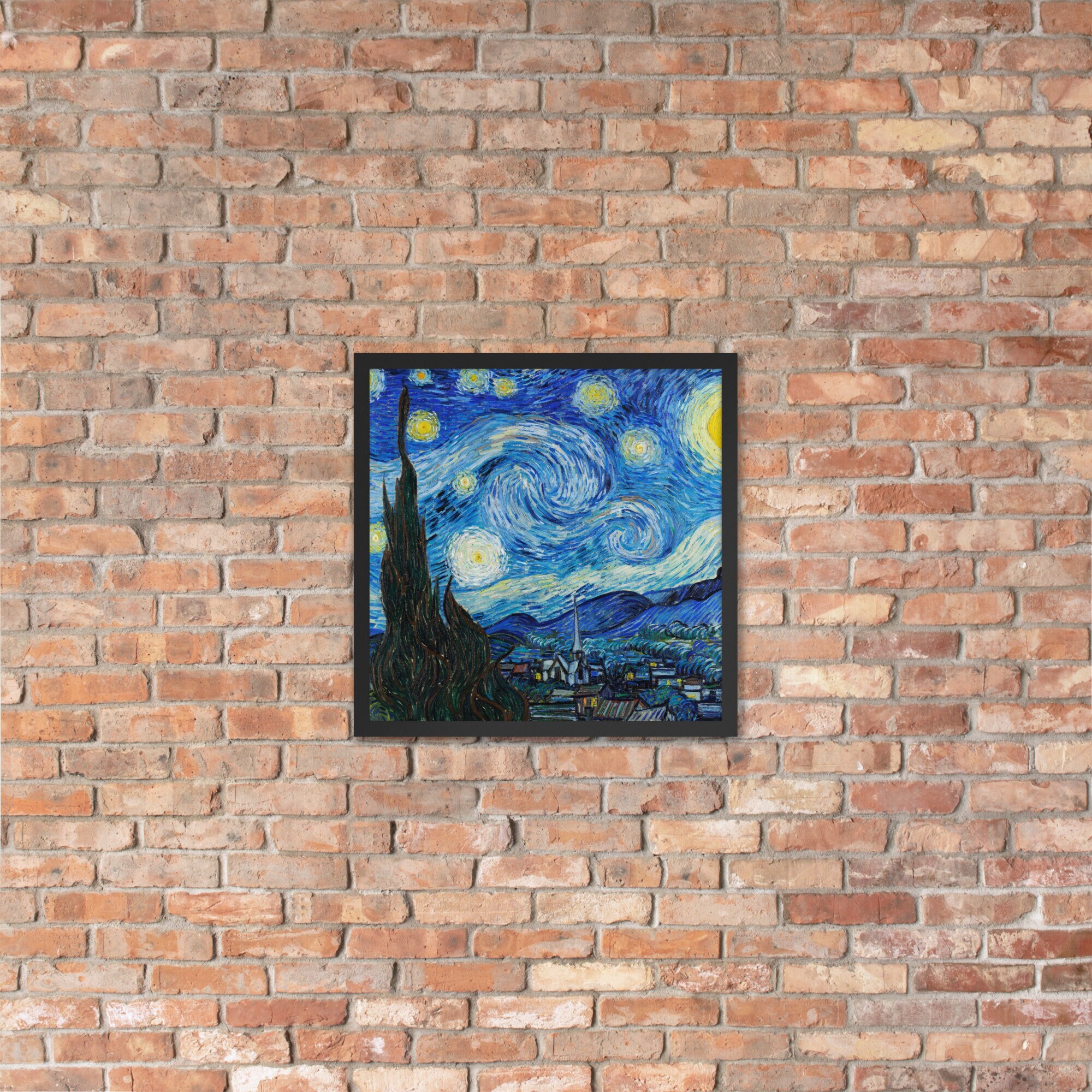 Vincent Van Gogh's the Starry Night 1889 Famous Painting - Etsy