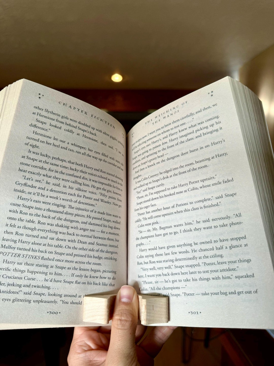 Wooden Book Page Holder, Maple Book Spreader, Page Spreader, Book ...