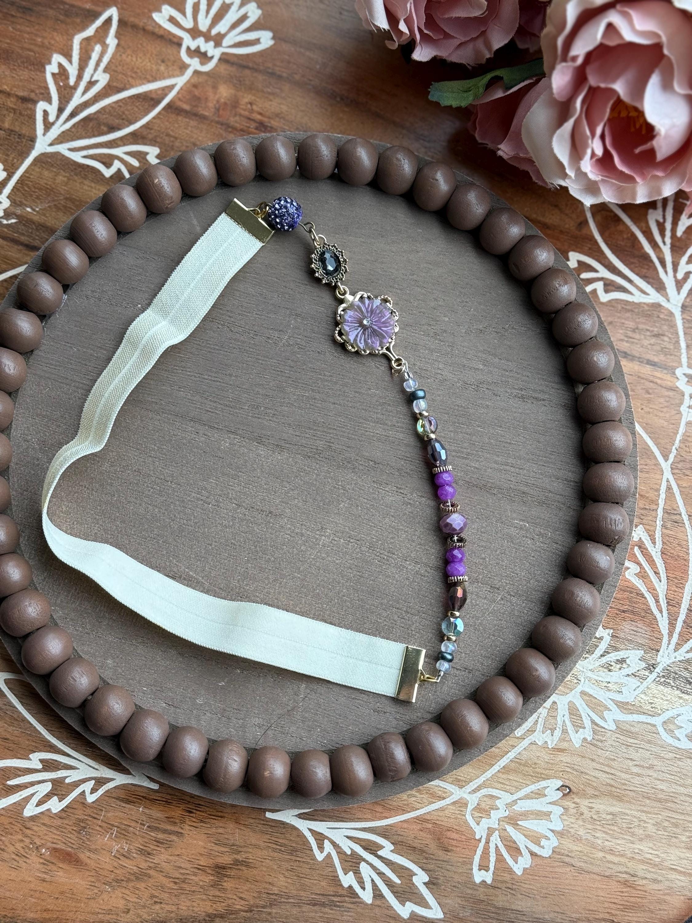 Elastic Handmade Bookmarks - Etsy