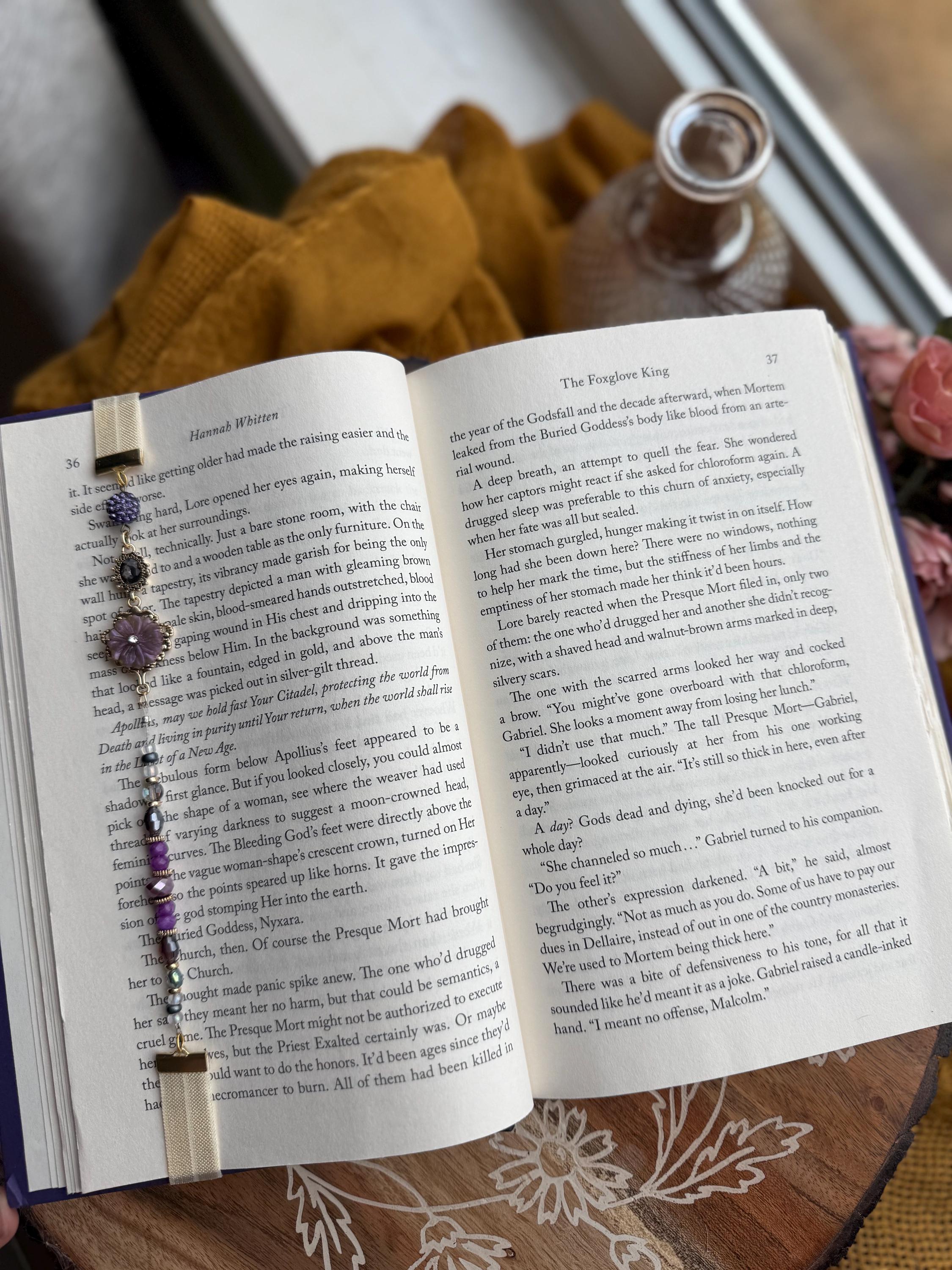 Elastic Handmade Bookmarks - Etsy