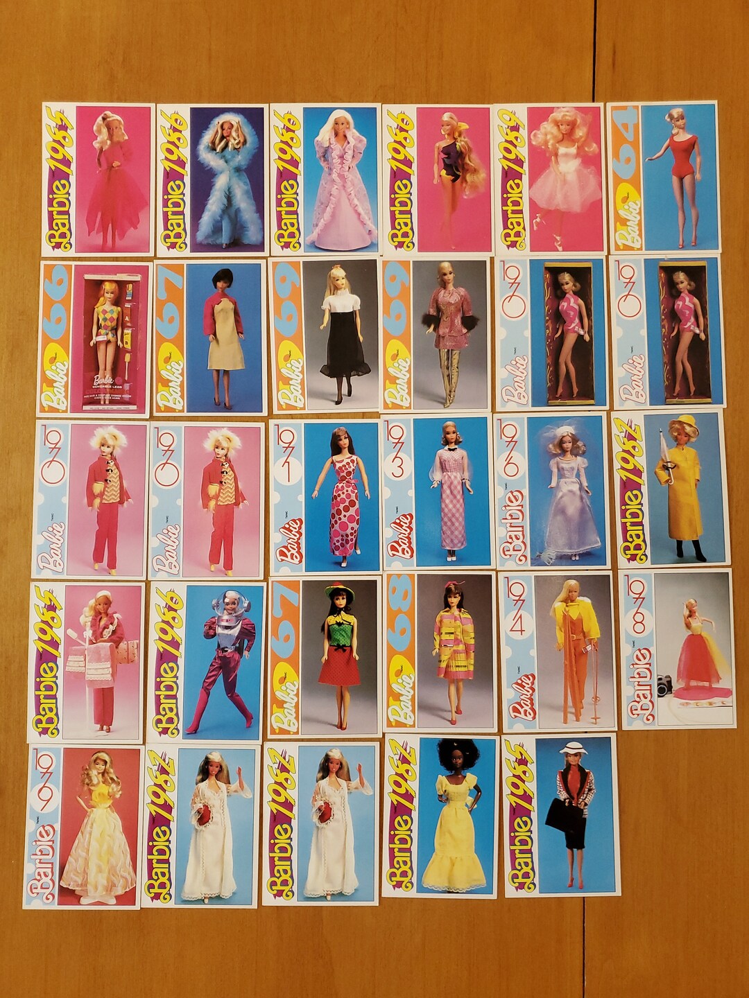 Vintage Barbie Trading Cards Lot of 29 - Etsy