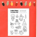 Holiday Color Palette Coloring Sheets - Etsy