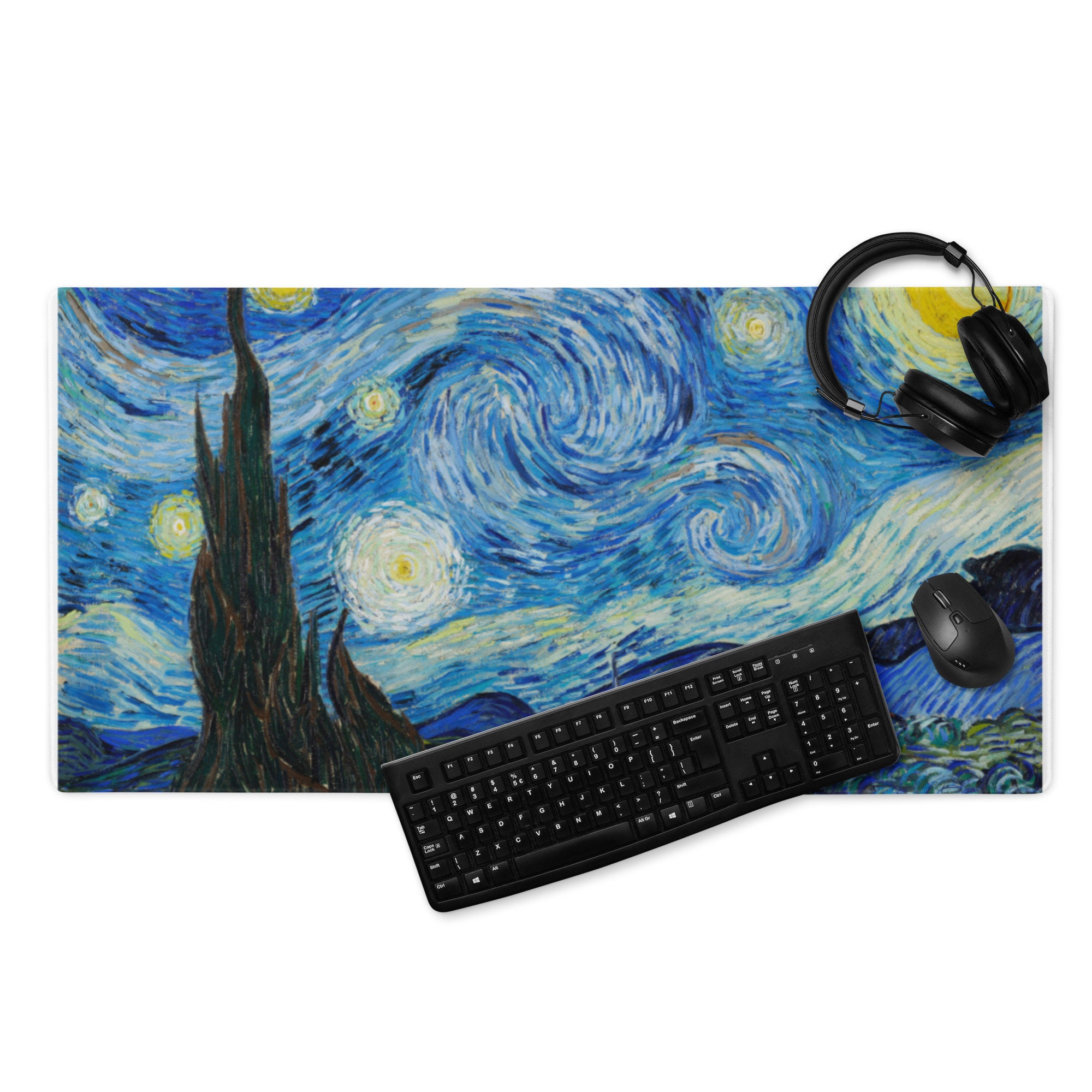 Starry Night Gaming Mouse Pad - Etsy