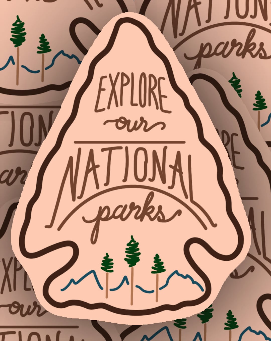 Die Cut Vinyl Sticker: Vinyl/waterproof/glossy Camping and Travel ...