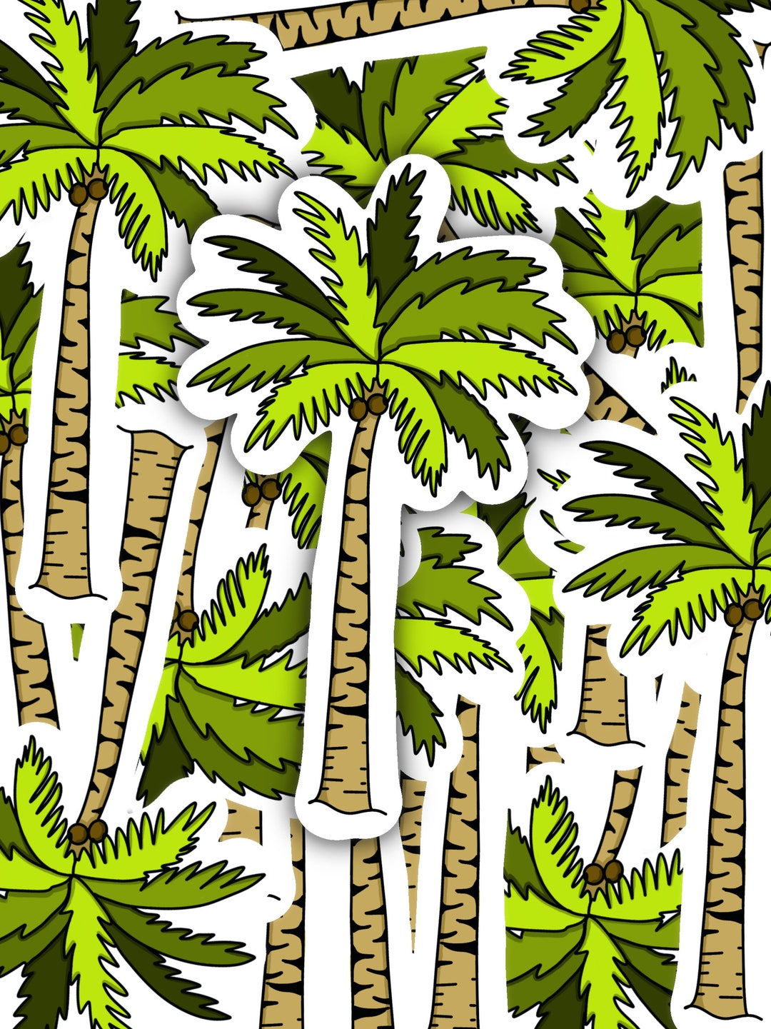 Die Cut Vinyl Sticker: Vinyl/waterproof/glossy - 3-inch Sticker - Plant ...