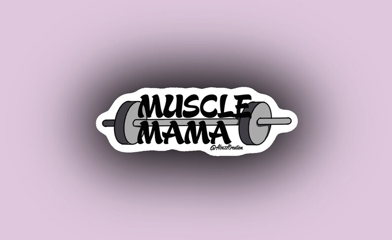 Die Cut Vinyl Sticker: Vinyl/waterproof/glossy 4-inch Workout Sticker ...