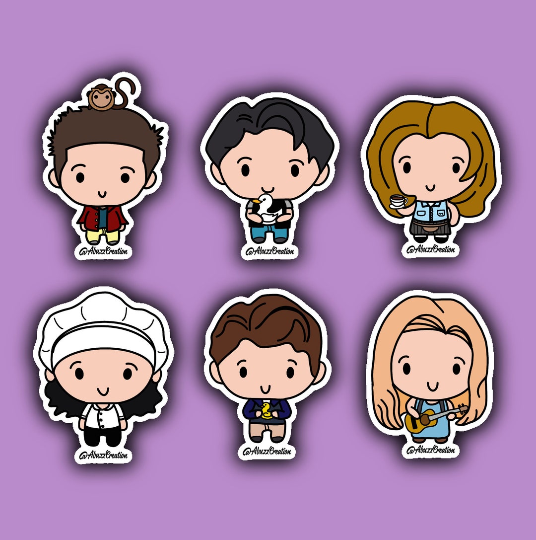 Die Cut Vinyl Sticker: Vinyl/waterproof/glossy 3-inch Chibi Character ...