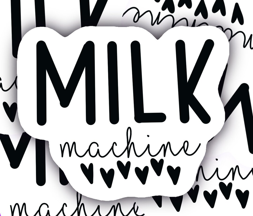 Die Cut Vinyl Sticker: Vinyl/waterproof/glossy Breastfeeding Milk ...