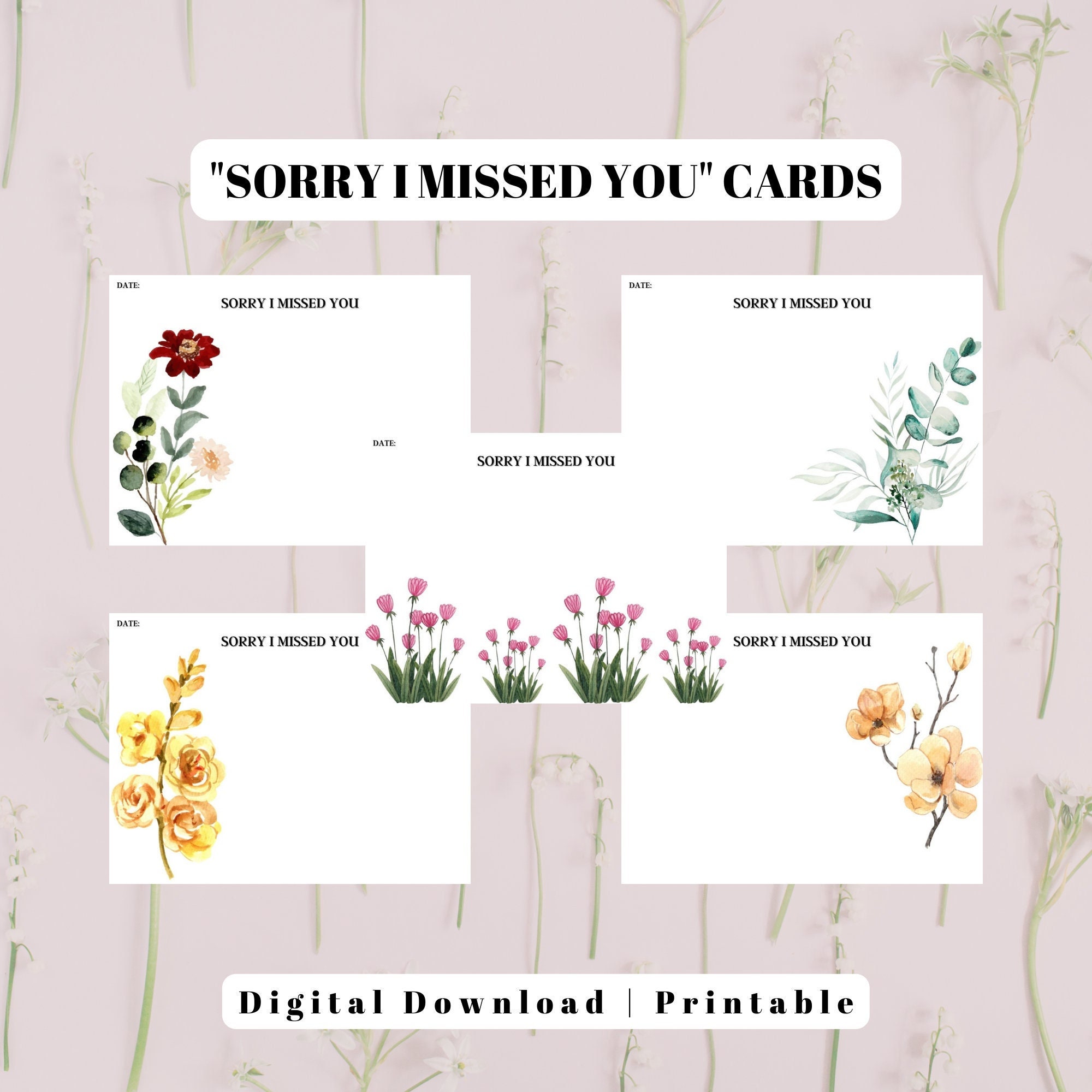 Sorry I Missed You Cards | JW | Ministry & Preaching | Service | Paper ...