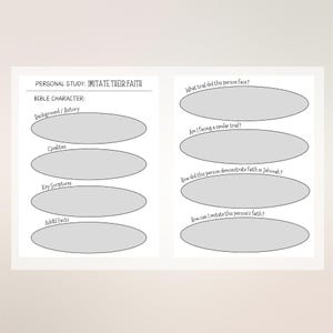 JW Imitate Their Faith Printable Worksheet for Personal Study & Family ...