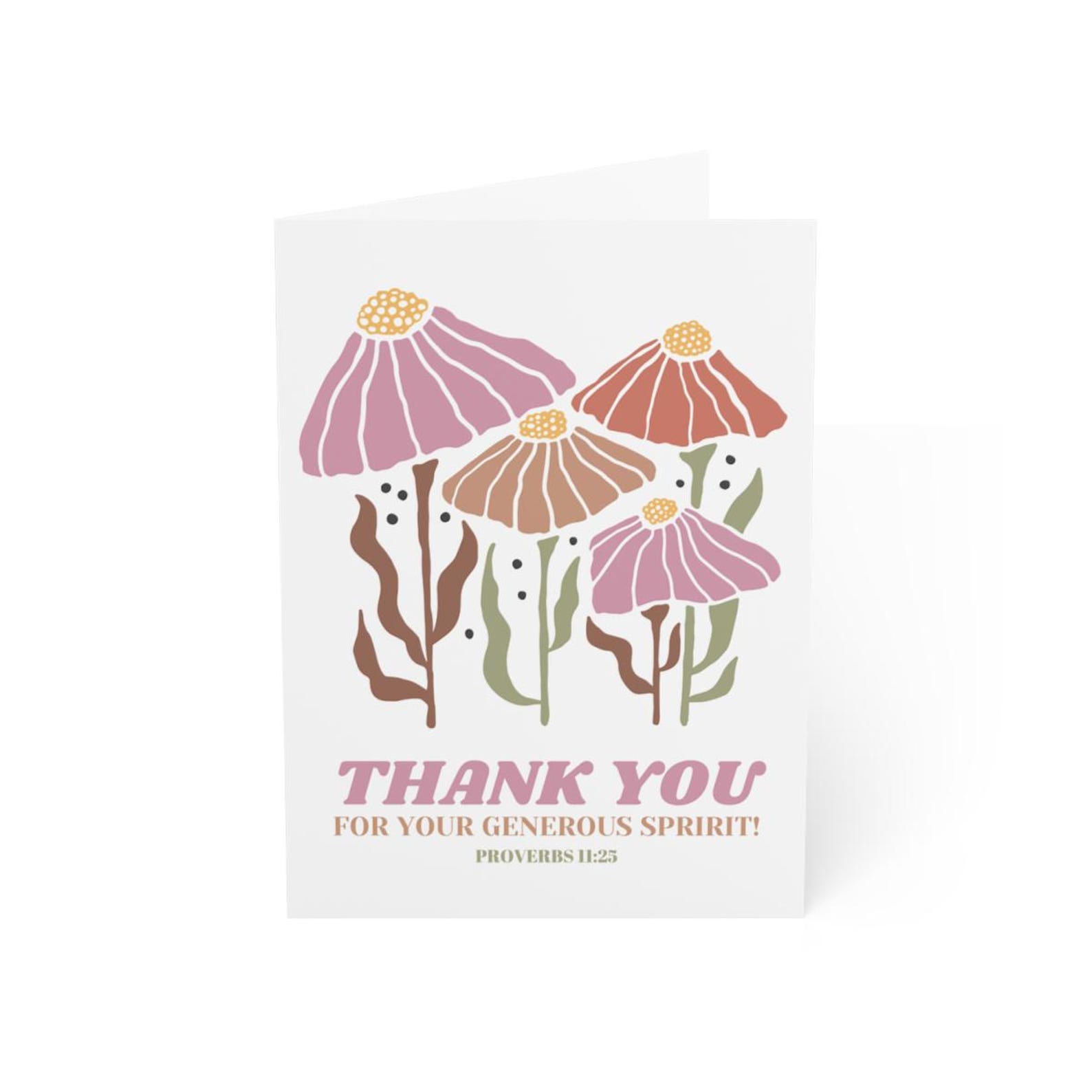Thank You for Your Generous Spirit | Greeting Cards | JW Scriptural ...