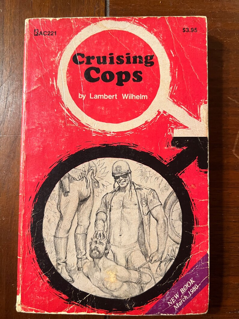 Vintage Gay Pulp Fiction Book Cruising Cops Adonis Classics Etsy