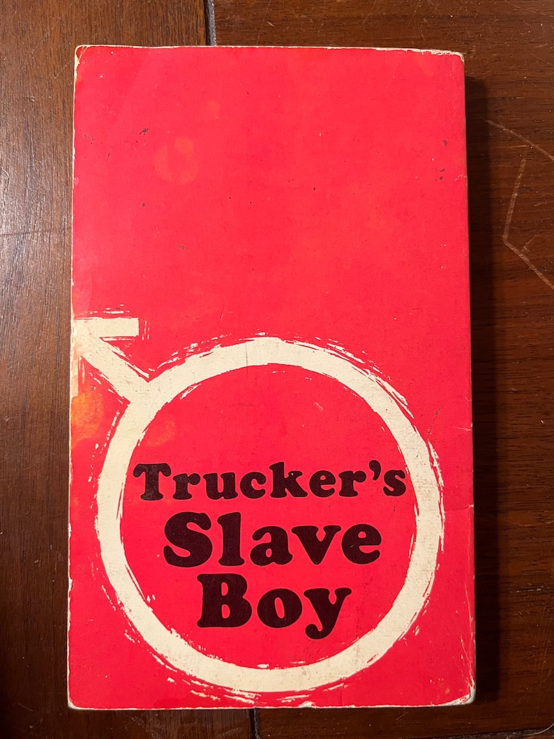 Vintage Gay Pulp Fiction Book truckers Slave Boy Adonis - Etsy