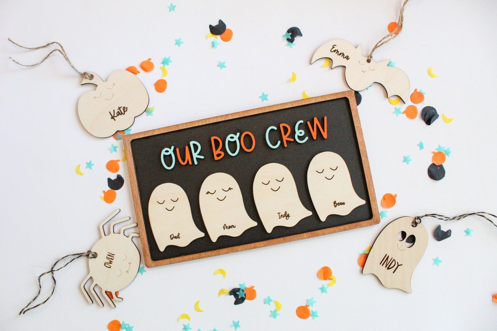 Our Boo Crew Family Sign SVG, Ghost Family Sign Svg, Halloween Svg ...