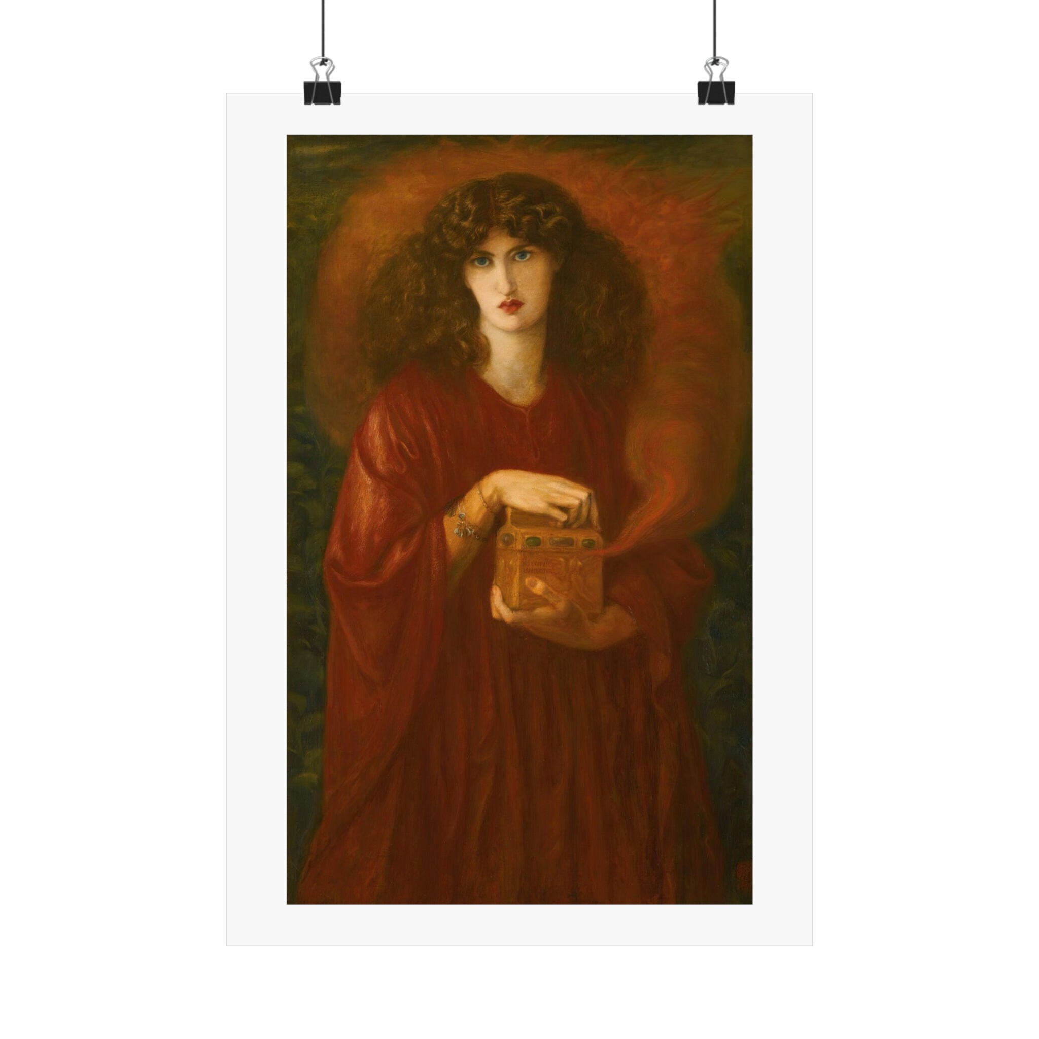 Pandora by Dante Gabriel Rossetti (english, 1871) - Etsy