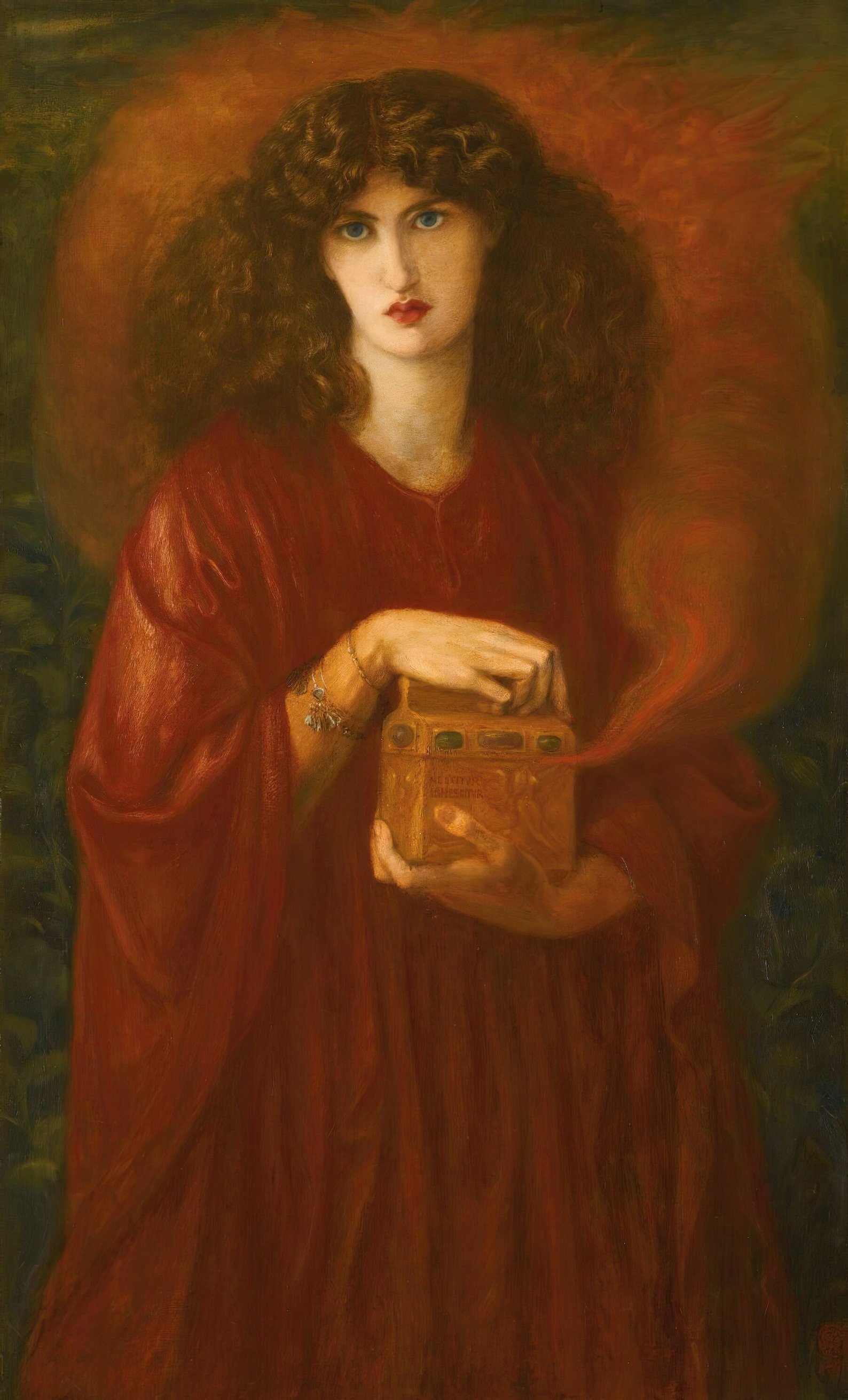 Pandora by Dante Gabriel Rossetti (english, 1871) - Etsy