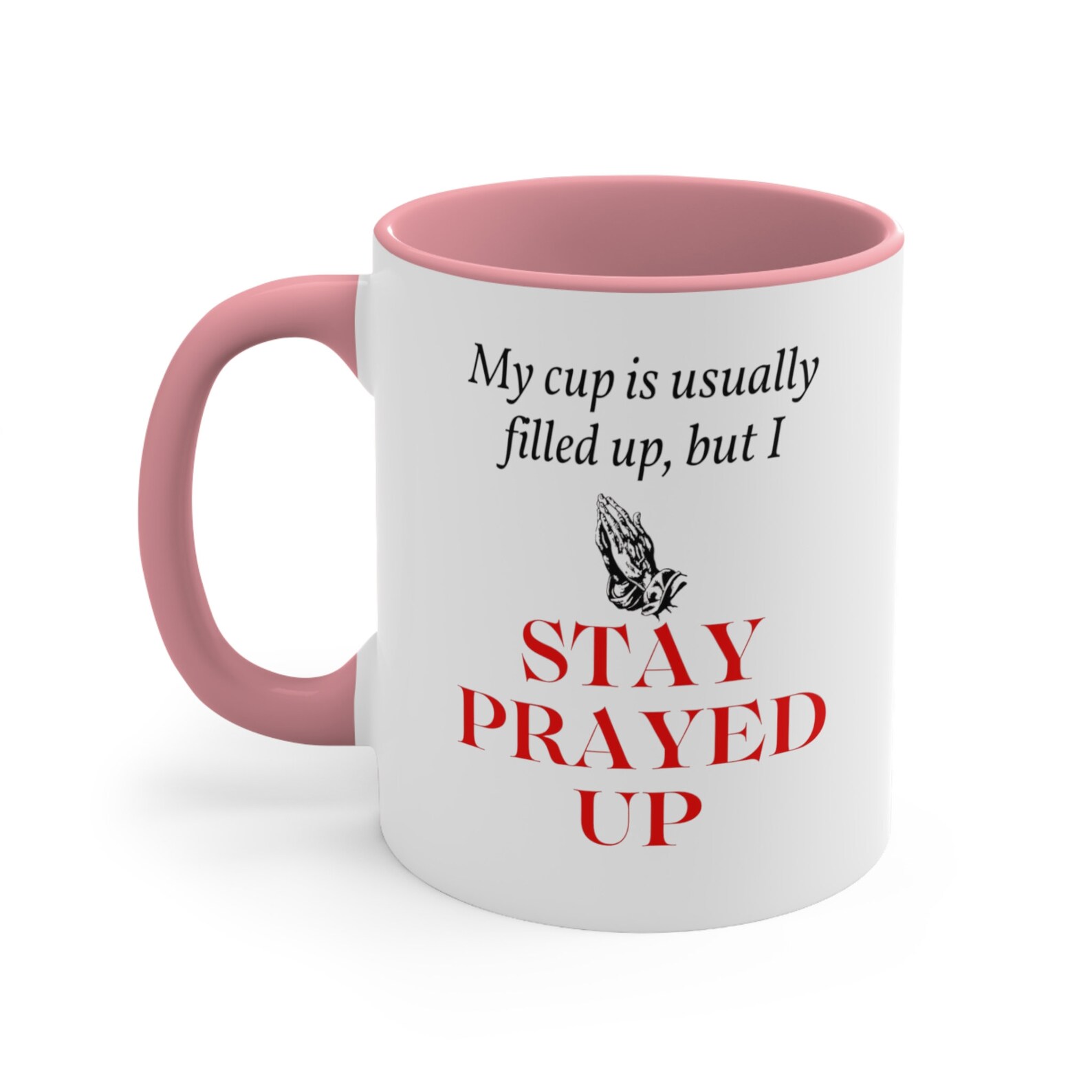 Stay Prayed up Christian Faith Prayer Warrior Coffee Mug Gift Inspirational Motivational ...