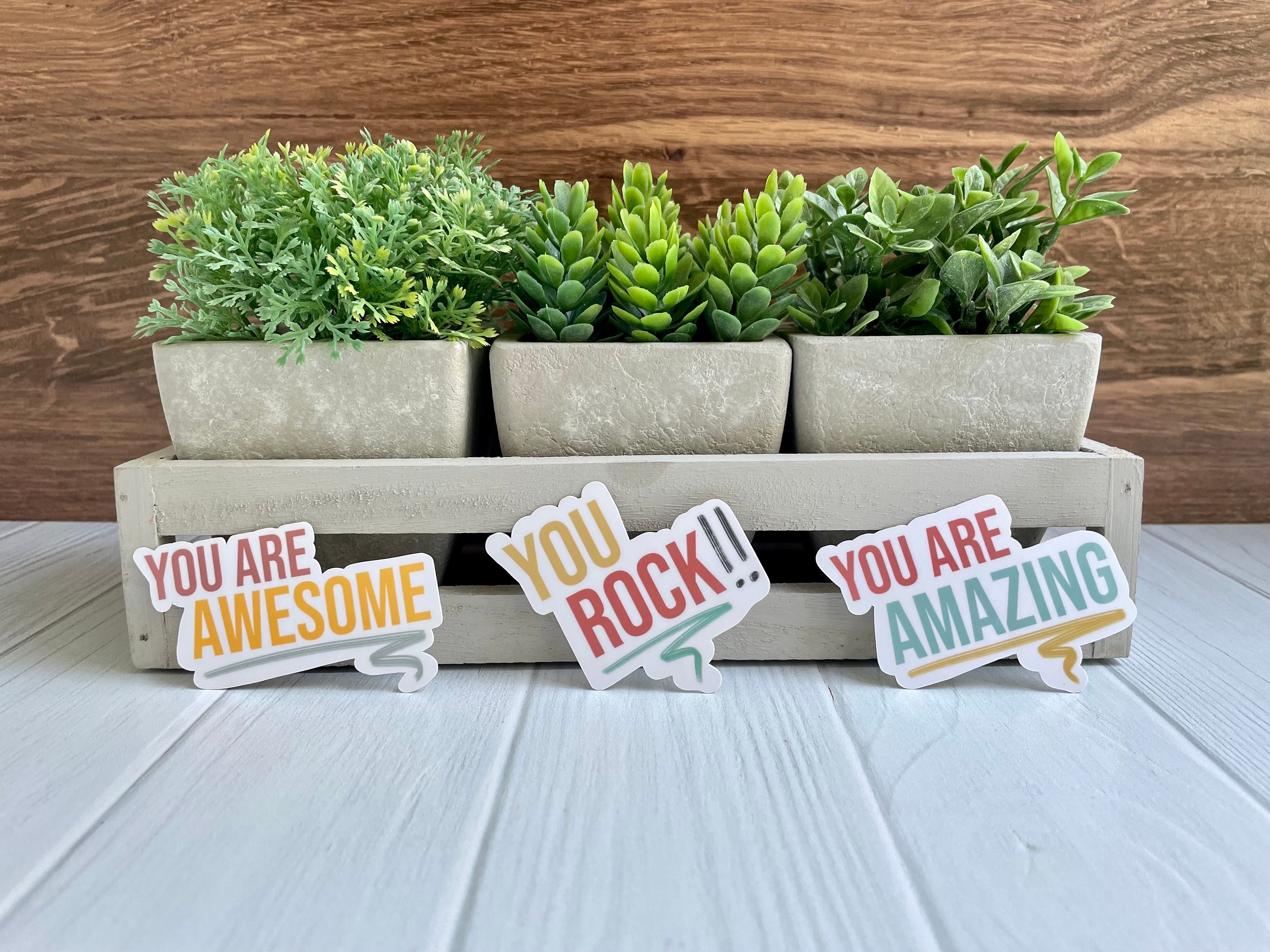Positive Affirmation Sticker Pack Sticker Bundle - Etsy
