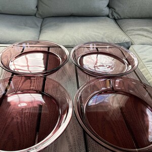 Vintage Purple Pyrex Pie Plates #209 - Etsy
