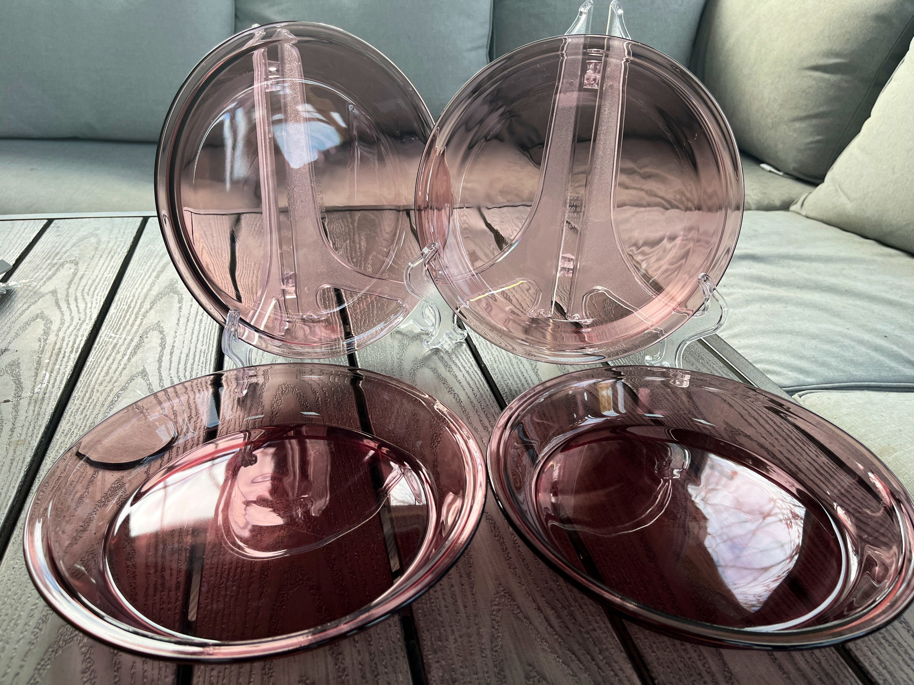Vintage Purple Pyrex Pie Plates #209 - Etsy
