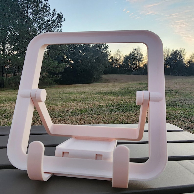 Versatile 3D Printed Book | Tablet Stand: Adjustable, Portable Design ...