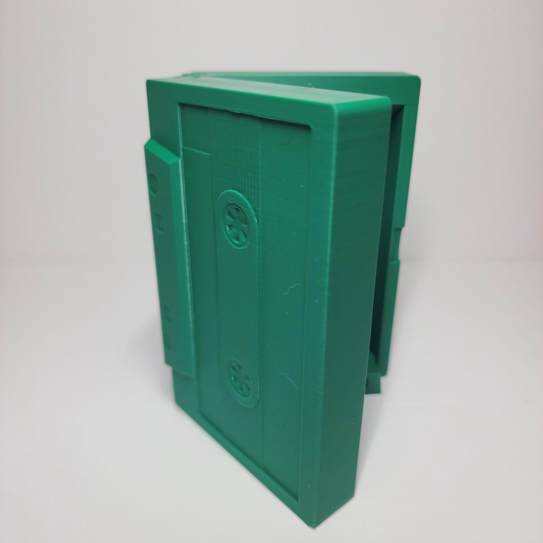 3D Printed Mixtape Organizer: Retro Tech Storage Box - Etsy