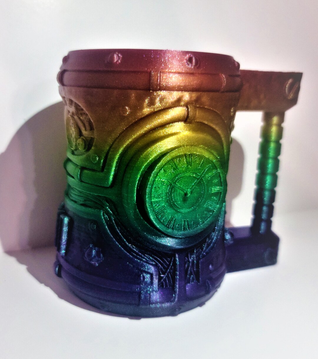 Steam Punk Style Mug Can Holder Home/office Décor - Etsy