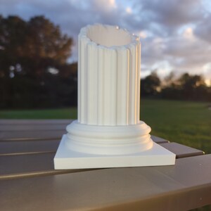 3D Printed Roman Column Planter: Desk Organizer, Home Decor - Etsy