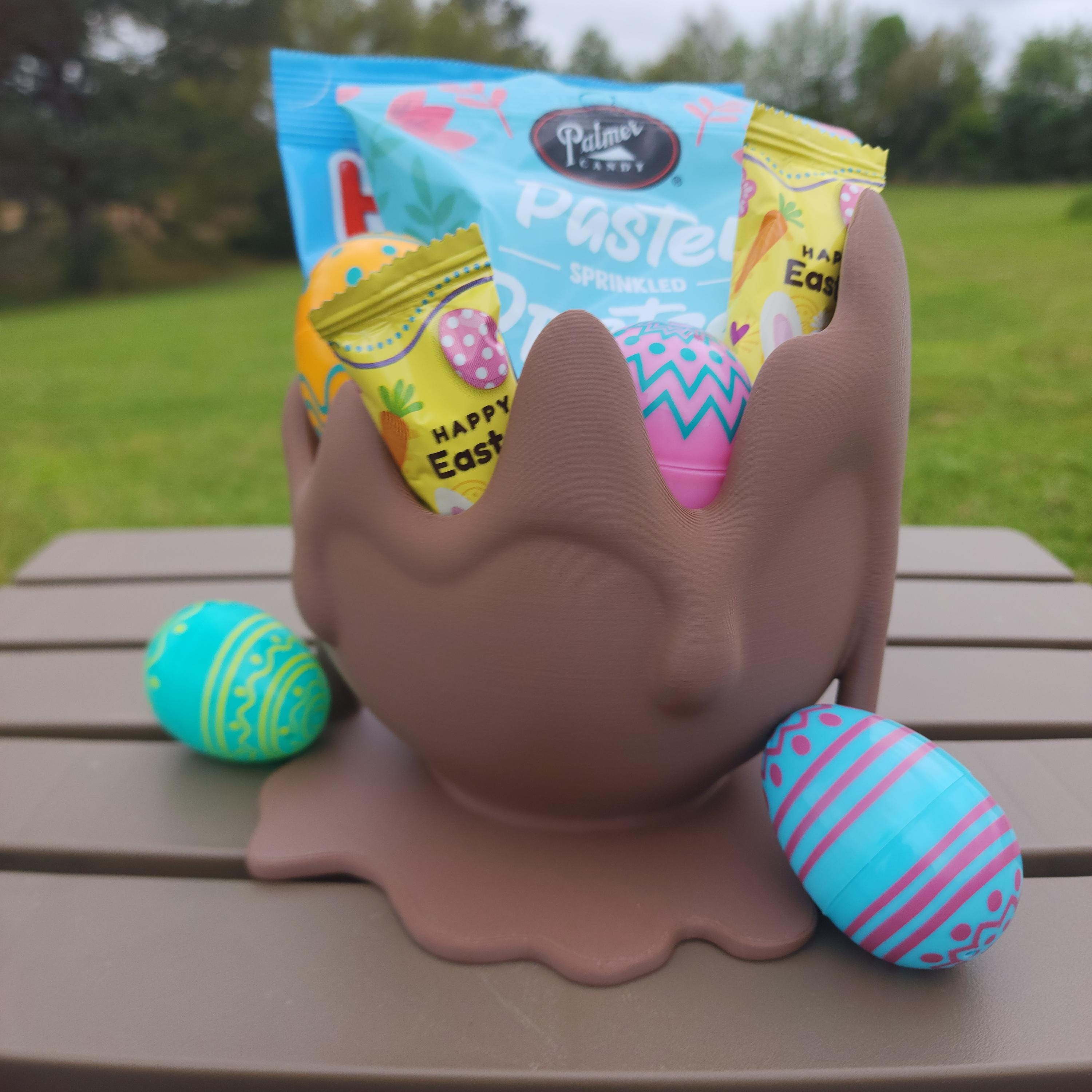 3D Printed Chocolate Melt Bowl: Unique Easter Candy Dish & Quirky ...