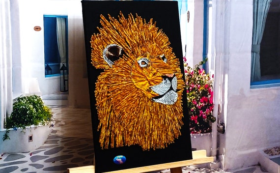 3D Mandala 3D Wall Art Hilorama String Art Gift Room - Etsy