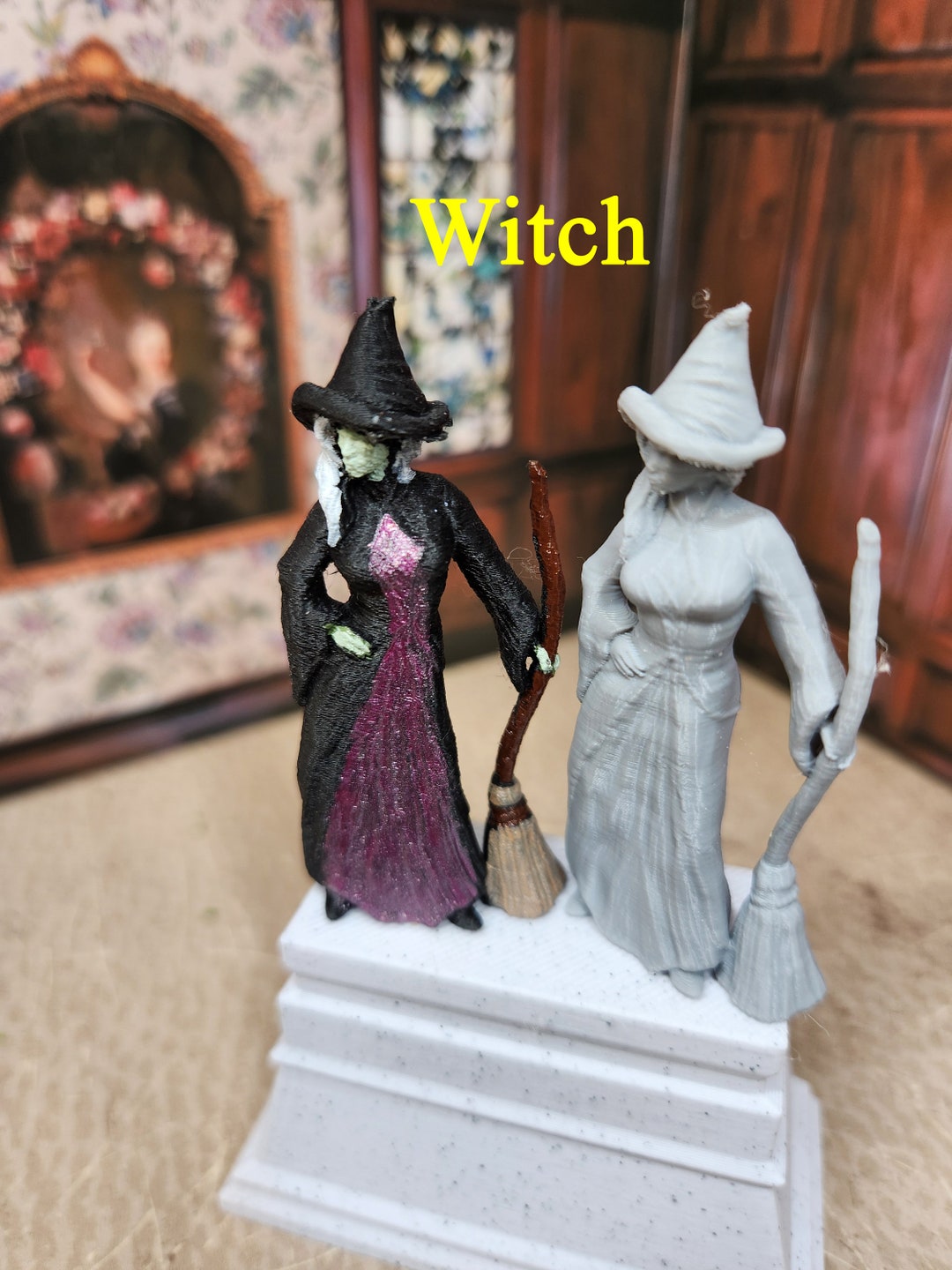 1:24 (half Scale) Witch. Part of the Halloween Figures Collection ...