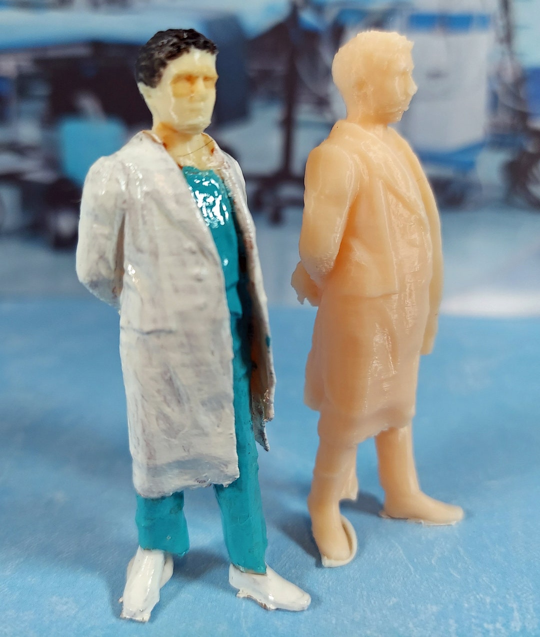 1:24 Scale half Scale Dr. Wellbee is a 3D Printed Figure of Dude Being ...