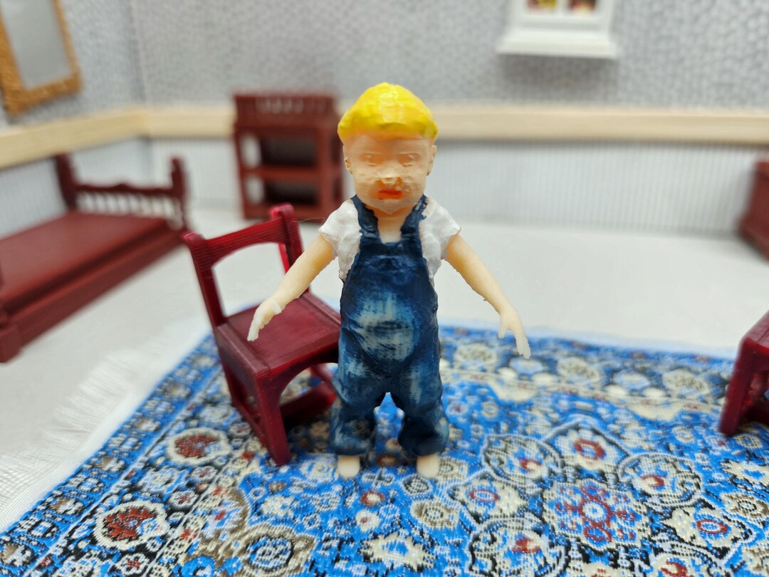 1:24 Scale (half Scale) Todler Todd. Figure Only. Cute Little Toddler ...
