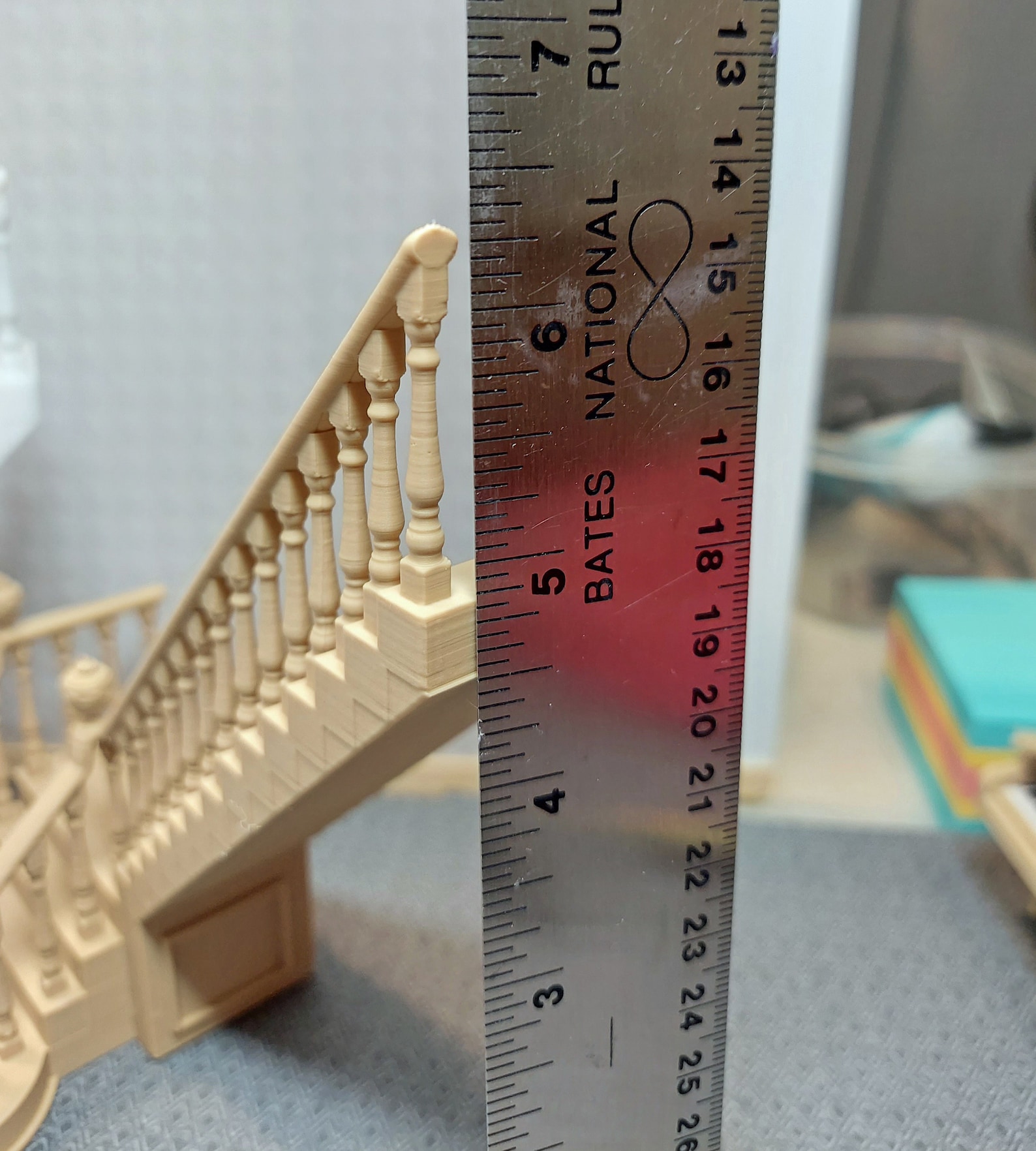 1:24 Scale (half Scale) Dollhouse Staircase Miniature for Dolls - Etsy