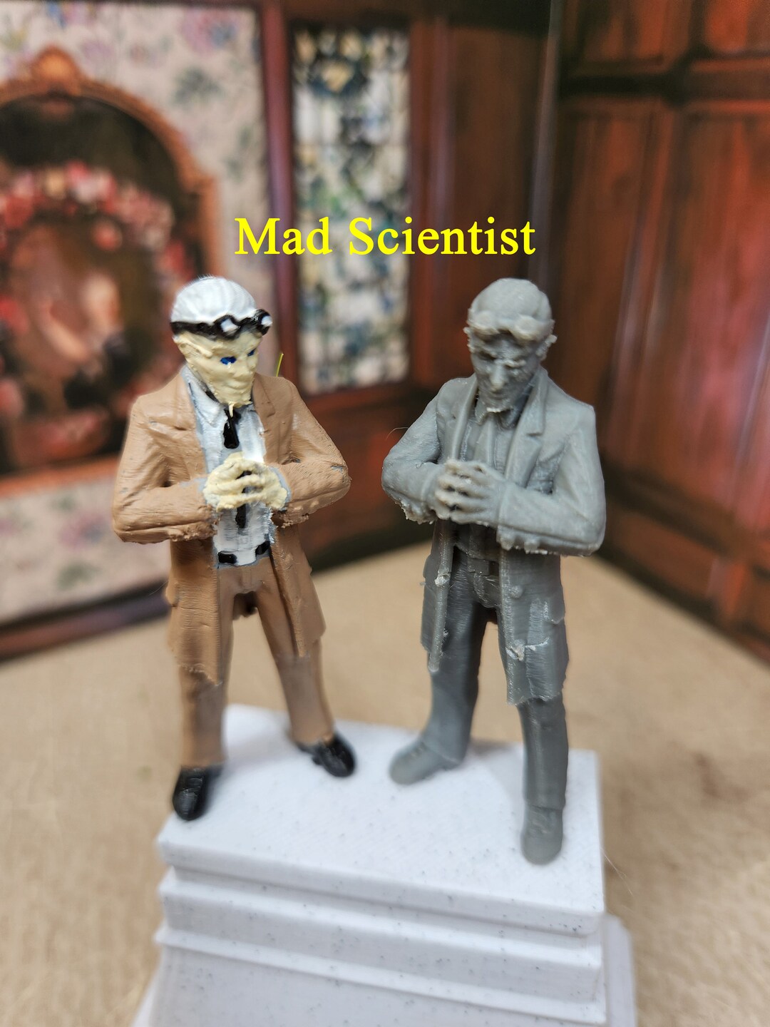 1:24 (half Scale) Mad Scientist. Part of Halloween Figures Collection ...
