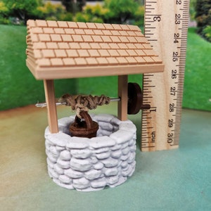 1:24 Scale (half Scale) Mini Wishing Well Painted or Not Painted for ...