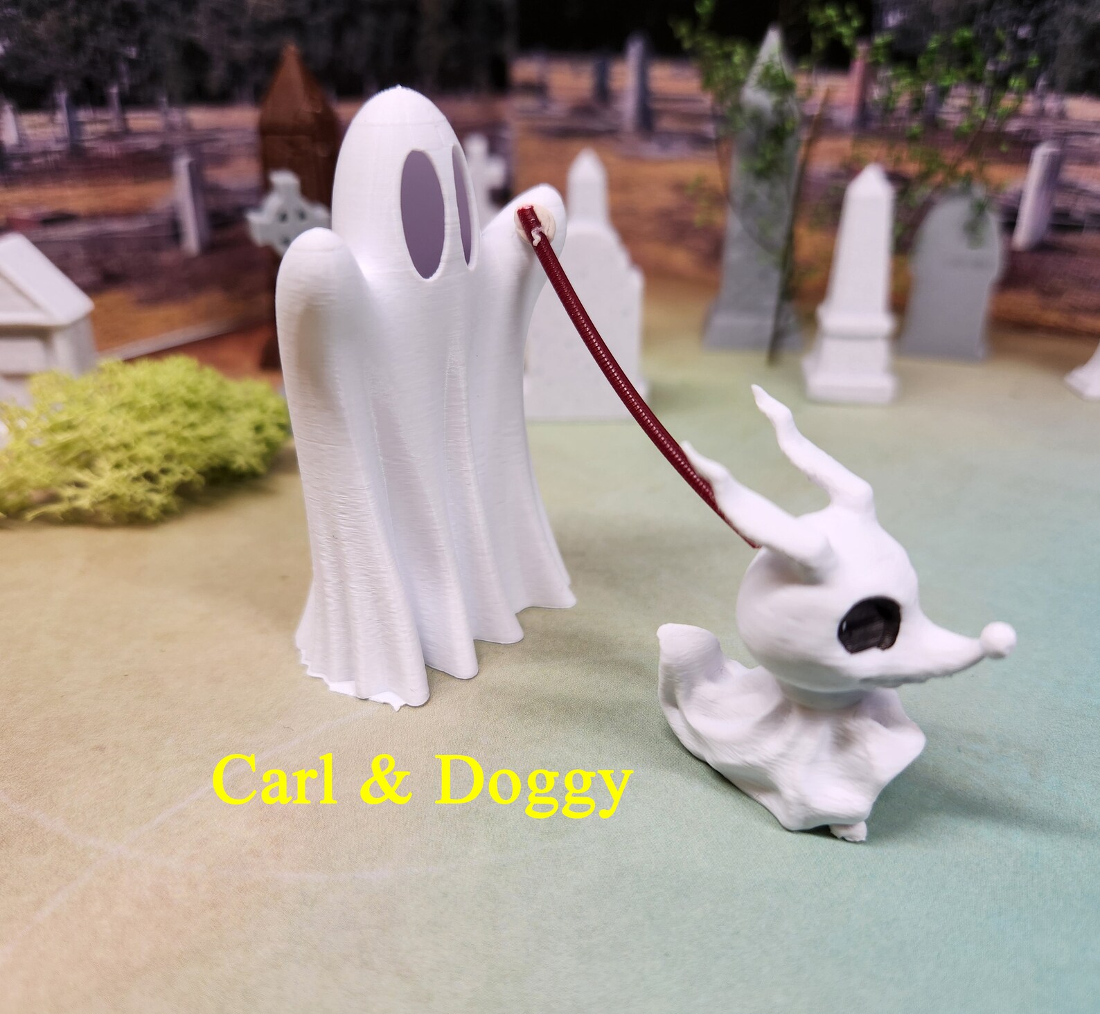 1:24 (half Scale) Ghost. Choice of 5 Figures. White Plastic for ...
